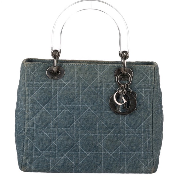 Dior | Bags | Christian Dior Medium Denim Lady Dior Bag | Poshmark